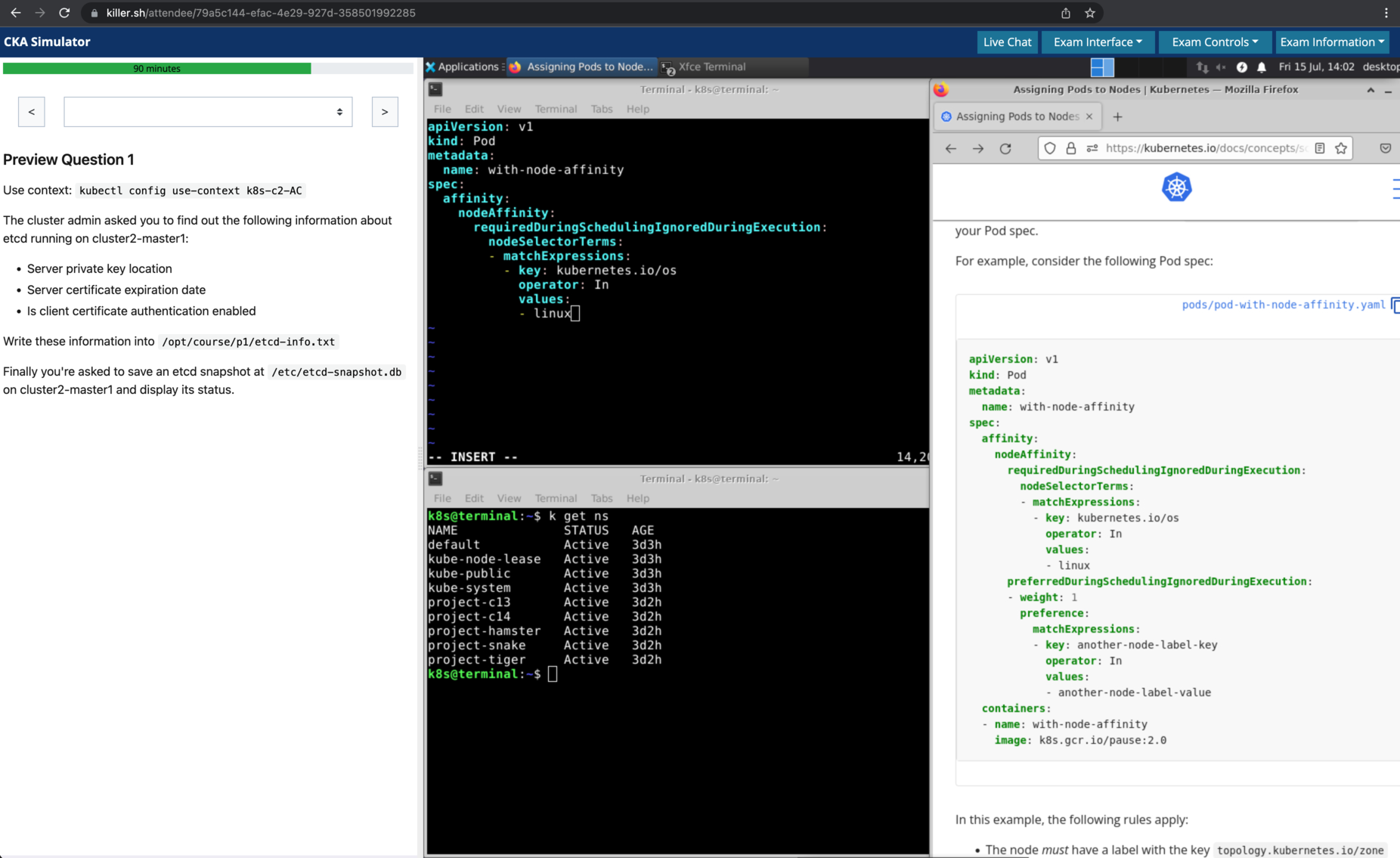 Killer Shell - Exam Simulators
